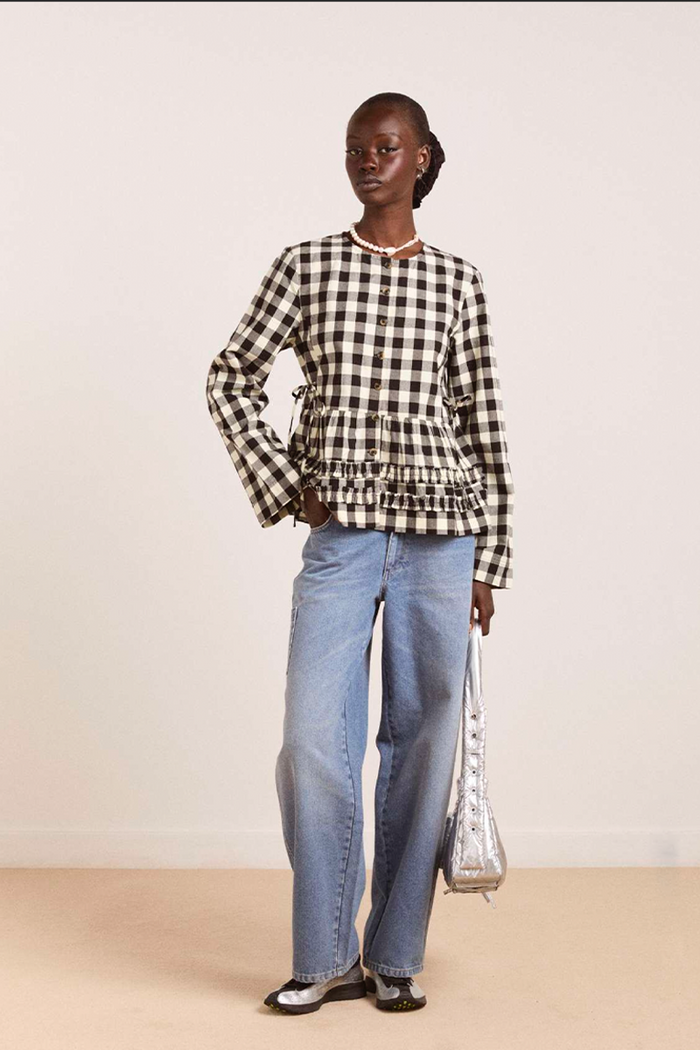 Damson Madder Drew Jean // Lapis Wash