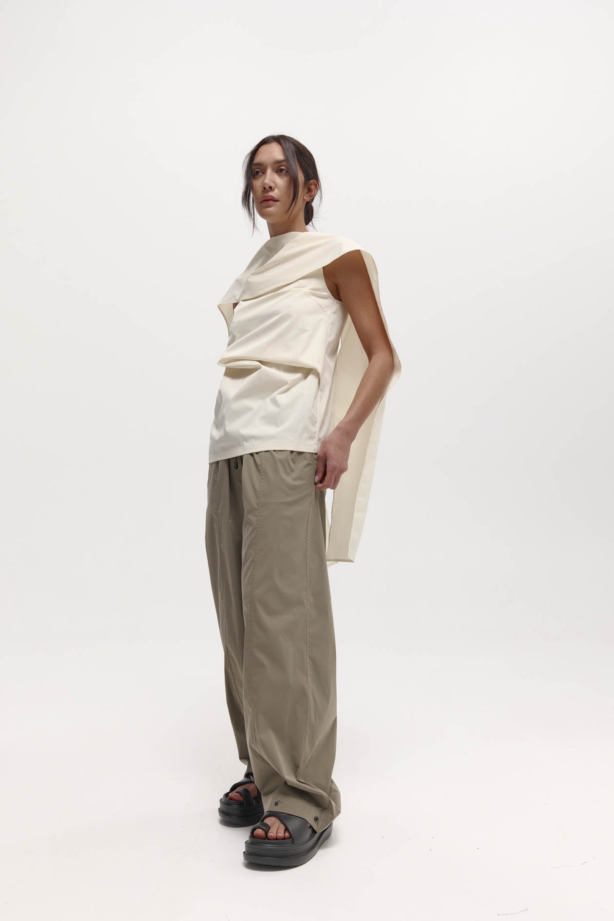 Harris Tapper Laro Top // Vanilla